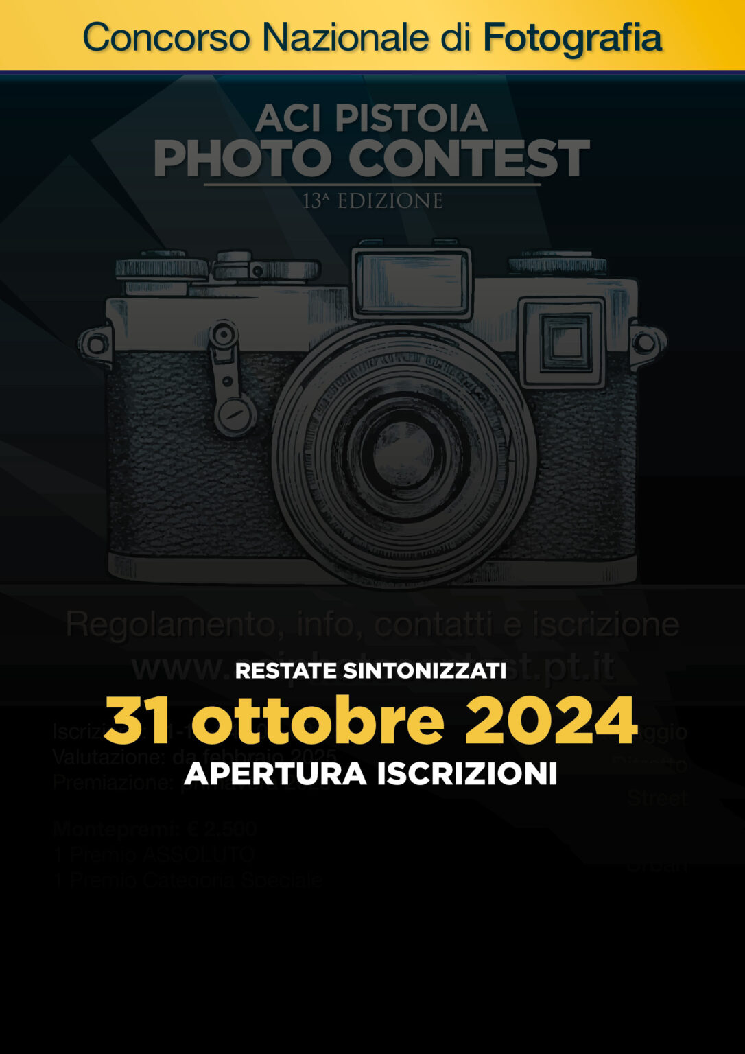 Il Concorso Nazionale di Fotografia 📷 Aci Pistoia Photo Contest ...